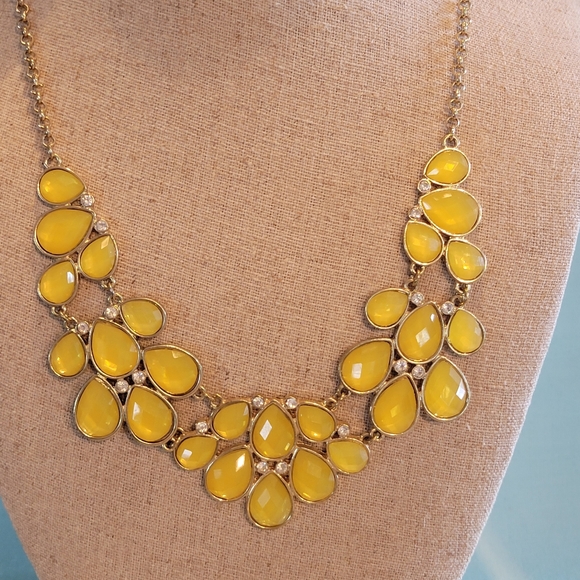 Jewelry | Vintage Big Statement Necklace 18 Long With Adjustable Straps ...